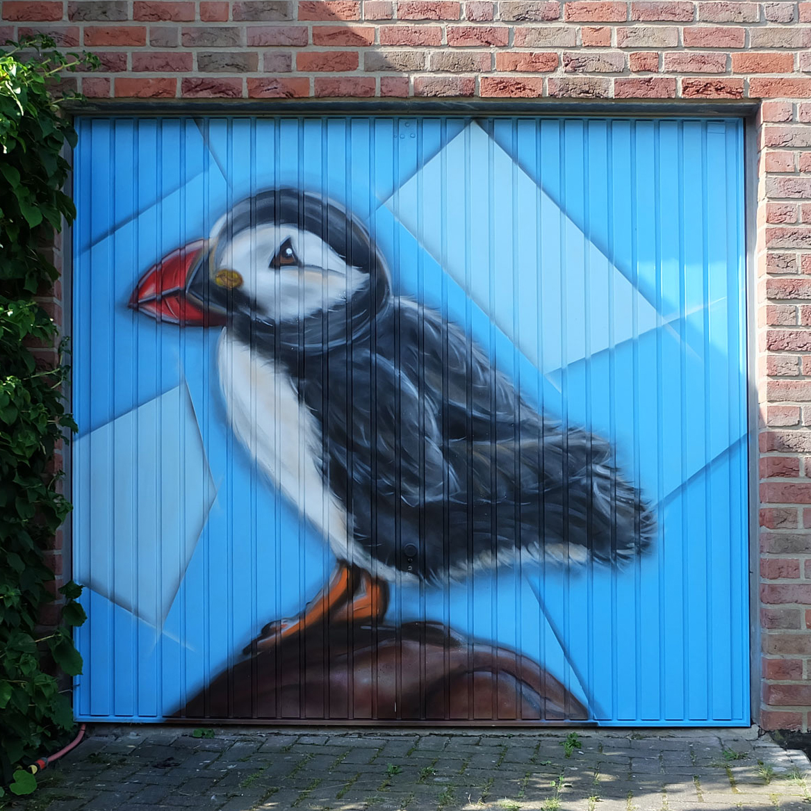 Garagentor Gestaltung - Stadtrandbengel